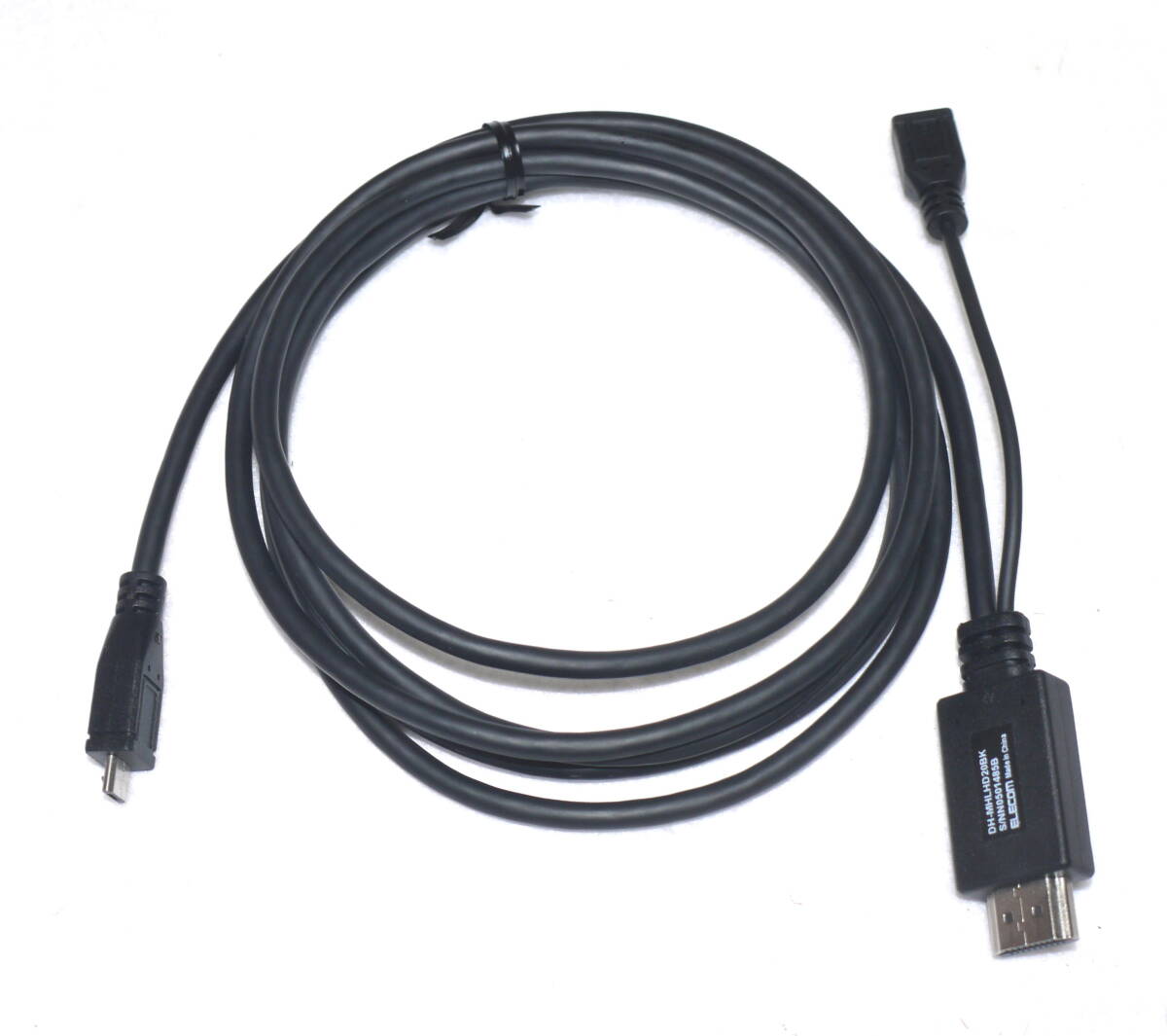 Yahoo!オークション - エレコム MHL変換ケーブル (HDMI to microB) 2m ...