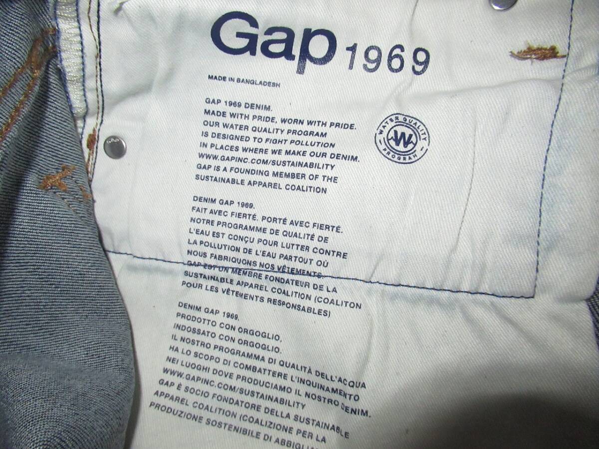 Yahoo!オークション - GAP1969/ギャップ 新品同様 濃紺 32×32 ATHLET...