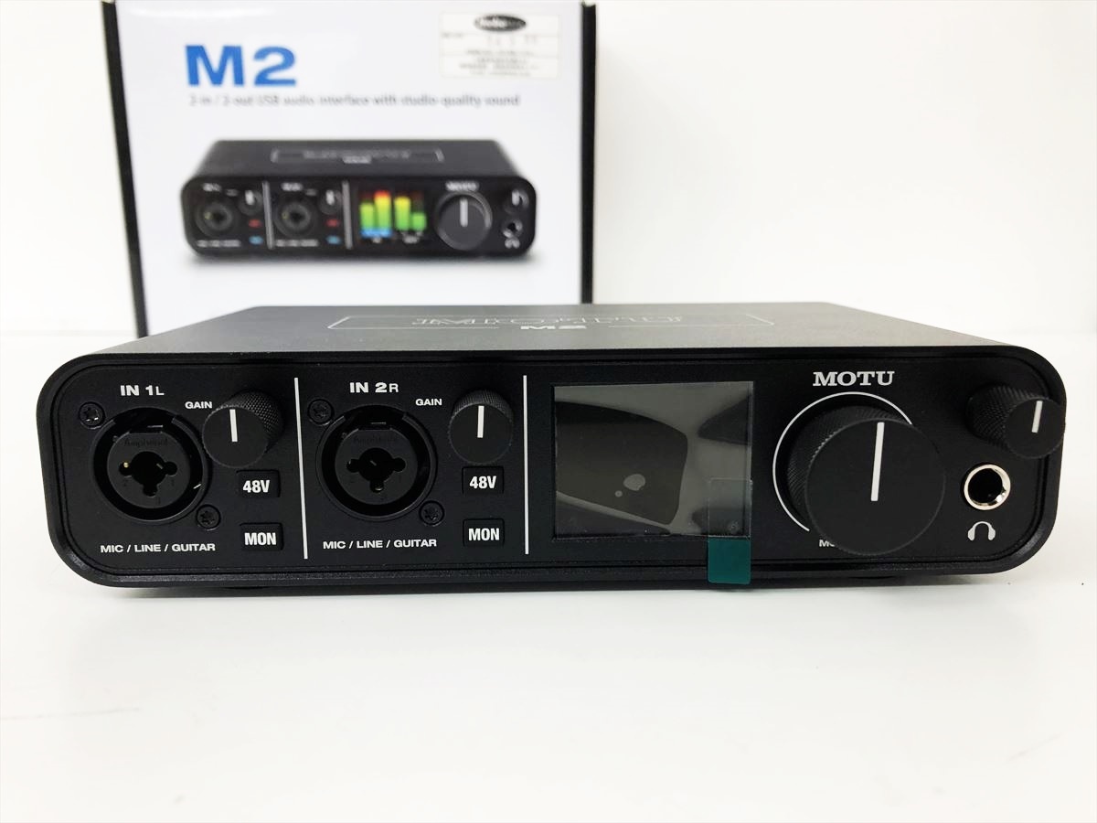 状態良 MOTU M2 オーディオインターフェース モツ D09-367jy/G4(オーディオインターフェース)｜売買されたオークション情報、yahooの商品情報をアーカイブ公開 ...