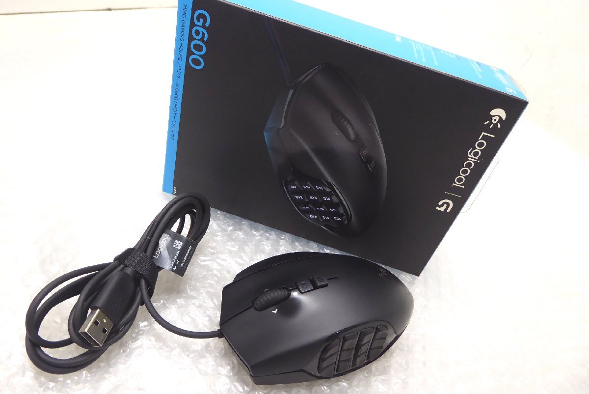 Yahoo!オークション - Logicool G600 ロジクール MMO 多ボタン ゲーミ...