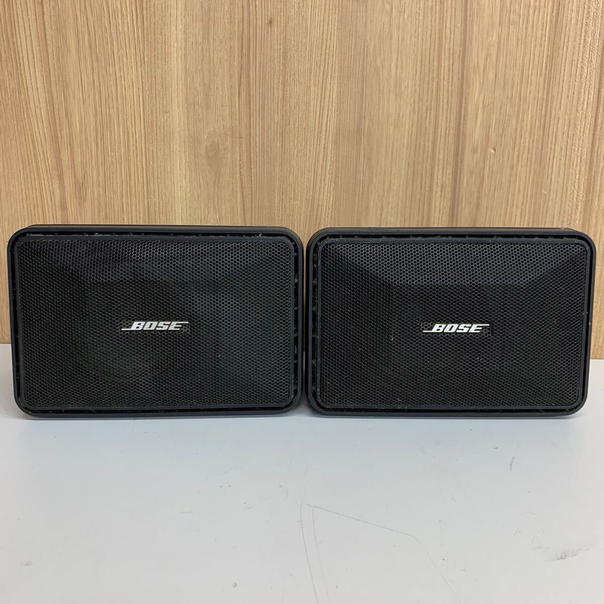 Yahoo!オークション - 【J-1】 Bose 101 スピーカー 音出し可 凹み 汚...