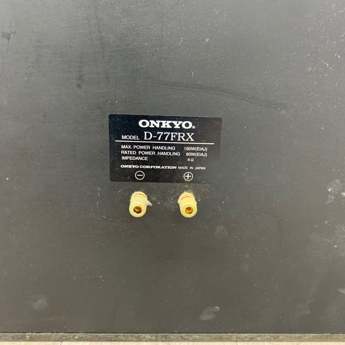 Yahoo!オークション - 【Dr】 Onkyo D-77FRX スピーカー 音出し可 エッ...
