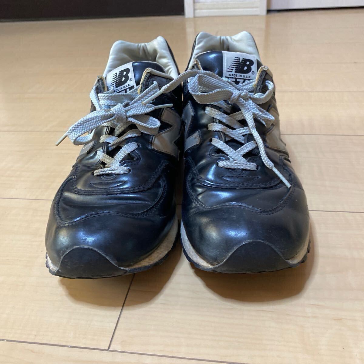 Yahoo!オークション - USA製 NEW BALANCE M576K 黒 8 1/2 インチ ニュ...