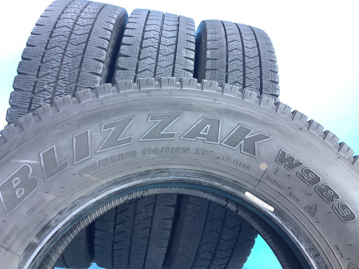 Yahoo!オークション - 195/85R16 114/112N LT 23年 ブリヂストン BLIZZ...