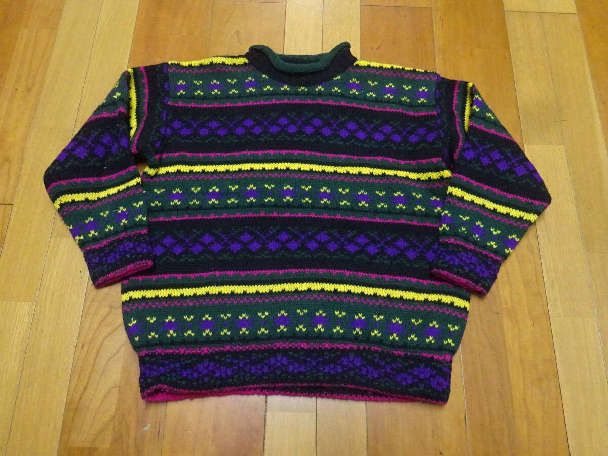 V-287 BENETTON ウールニット セーター サイズ46(Mサイズ)｜売買されたオークション情報、yahooの商品情報をアーカイブ公開 - オークファン（aucfan.com）