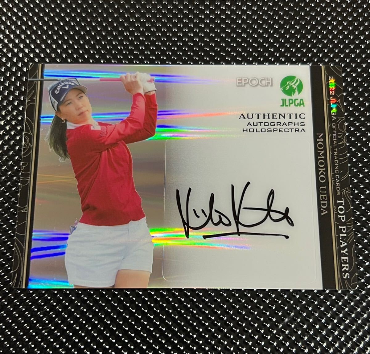 Yahoo!オークション - 10枚限定 上田桃子 EPOCH JLPGA 直筆サイン Auto...