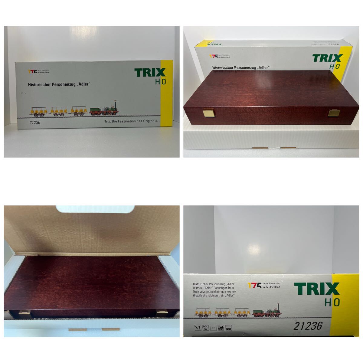 Yahoo!オークション - TRIX 21236 古典 蒸気機関車 Adler アドラー 列...