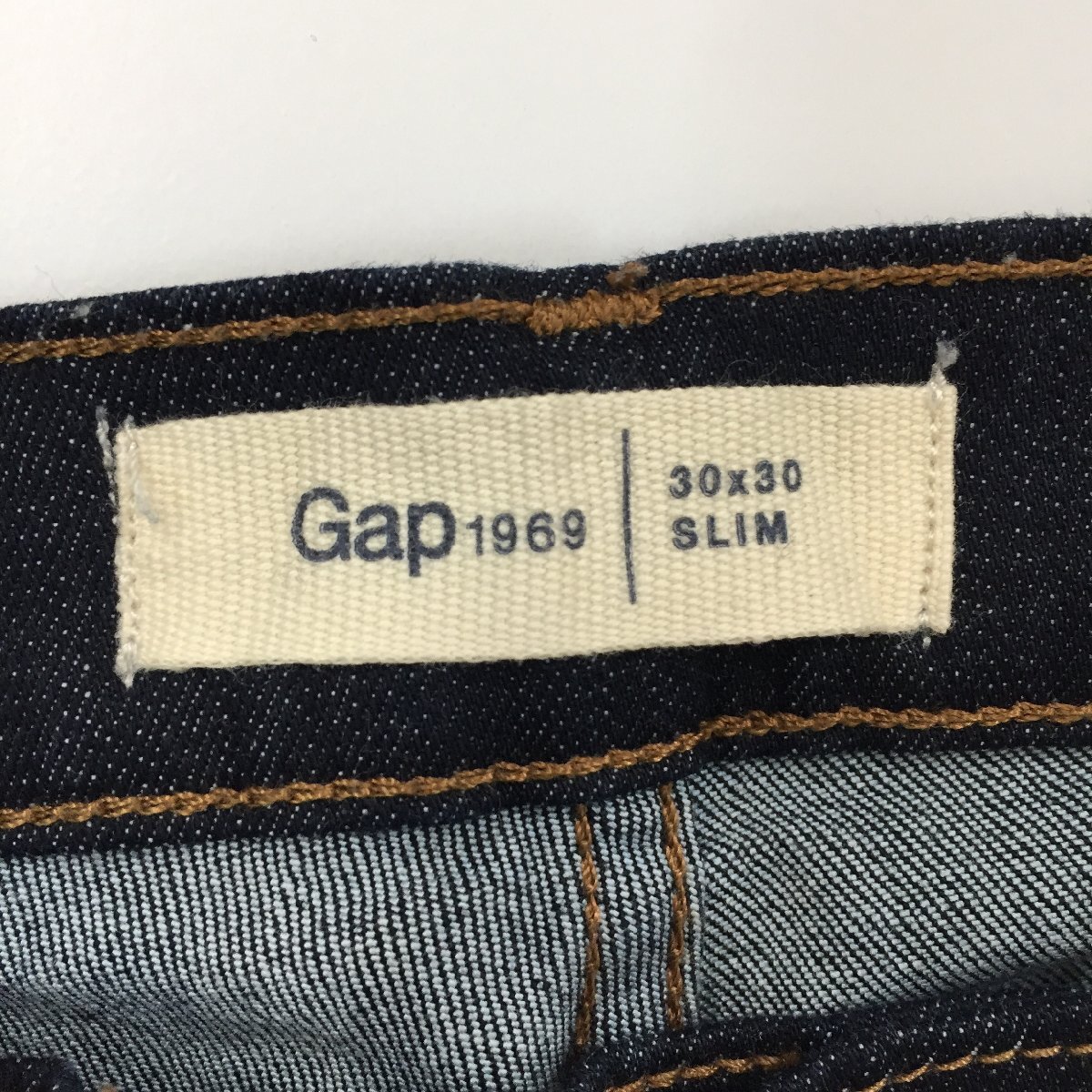 Yahoo!オークション - 2210F-203 メンズ GAP ギャップ ブルー デニムパ...