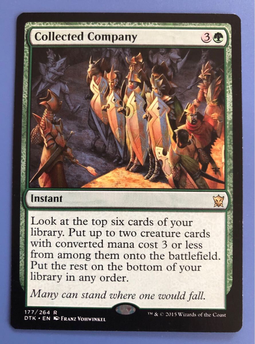 Yahoo!オークション - 【AG-MTG】《集合した中隊/Collected Company》[...