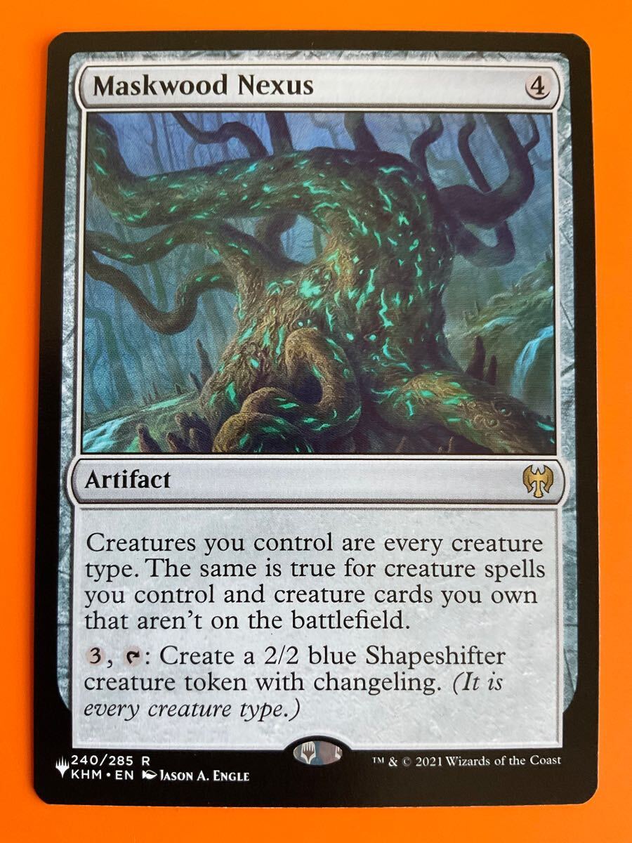 Yahoo!オークション - [AG-MTG] (KHM-240)《仮面林の結節点/Maskwood N...