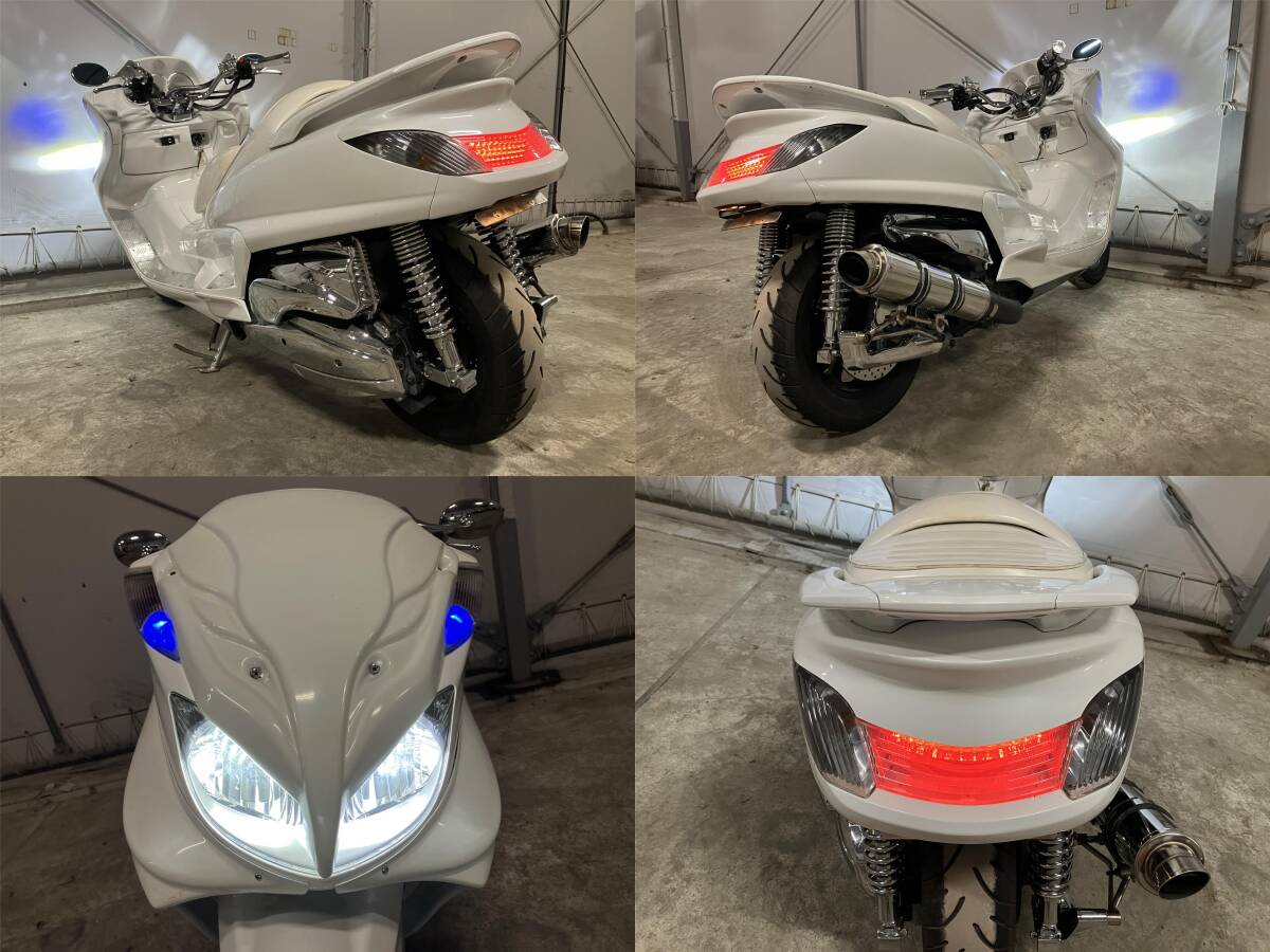 ヤマハ YAMAHA ビックスクーター グランドマジェスティ カスタム車 250㏄ SG15 ナンバー返納済み 可動品 直接引取り限定(126cc-250cc)｜売買されたオークション情報 ...