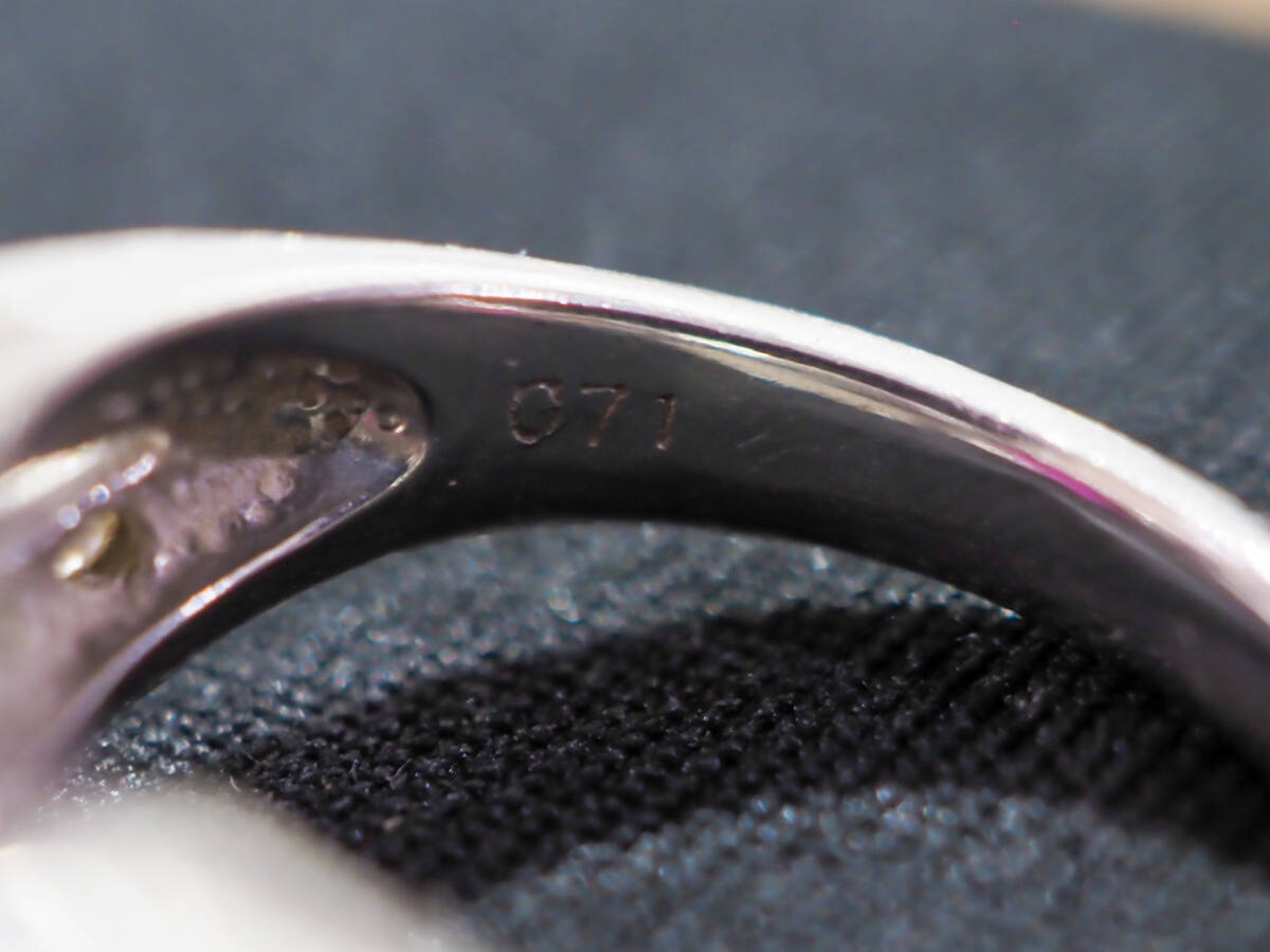 Yahoo!オークション - 天然 ルビー 0.71ct ダイヤモンド pt900 指輪 リ...