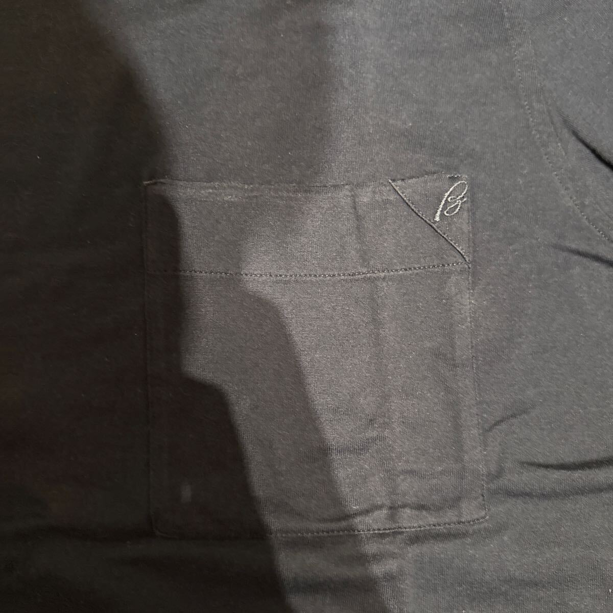 Yahoo!オークション - Brioni ブリオーニ ネイビー 半袖 ポケットTシャ...