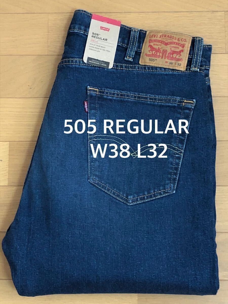 Yahoo!オークション - Levi's 505 REGULAR FIT SEQUOIA W38 L32