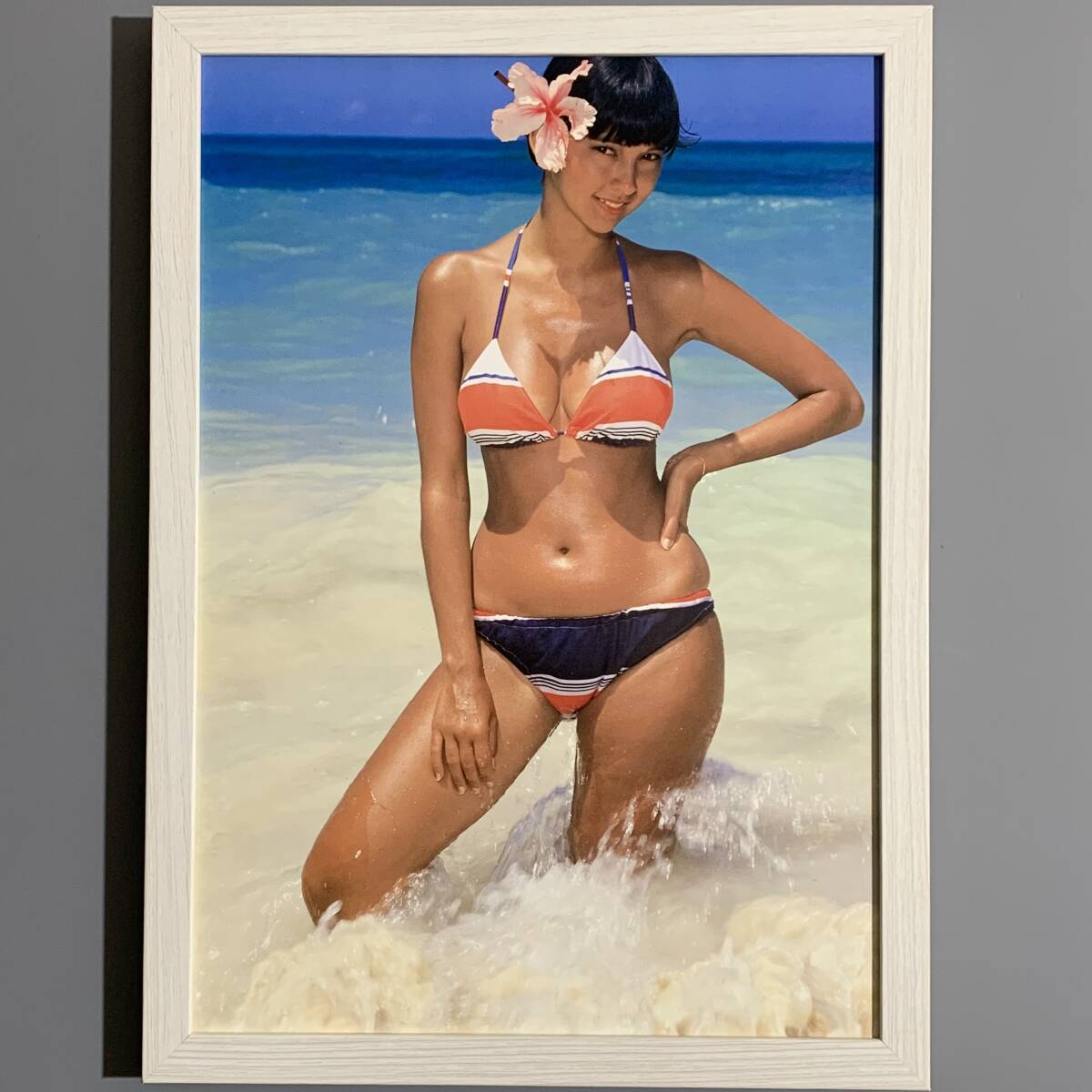 Yahoo!オークション - アグネスラム 水着グラビア/A4額装品/撮影)池谷...