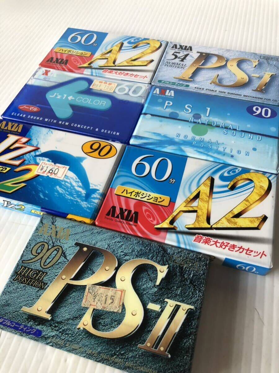 Yahoo!オークション - 【新品未開封】AXIA アクシア 音楽カセットテー...