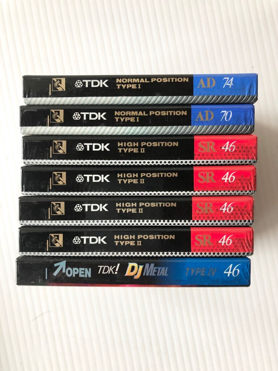 TDK ハイポジ ノーマルポジション メタル カセットテープ DJmetal DJM-46 SR-46F AD-70F AD-74F 7本まとめて(記録媒体)｜売買されたオークション情報 ...