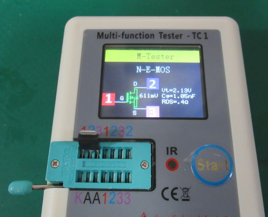 Yahoo!オークション - マルチファンクションテスター LCR-TC1 トランジ...
