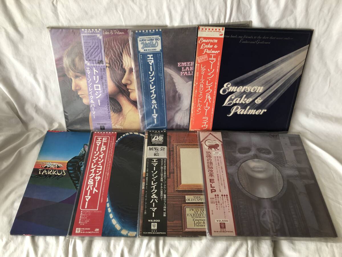 Yahoo!オークション - エマーソン・レイク＆パーマー/ELP/日本語版LPレ...