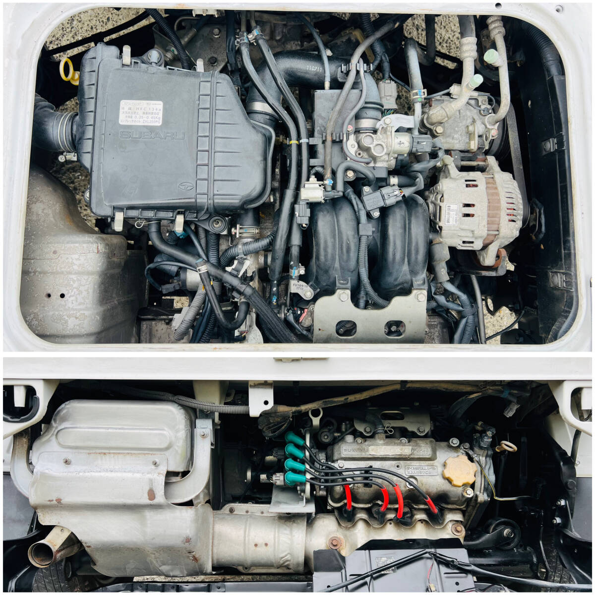 Yahoo!オークション - H23年EBD-TT2 サンバートラック4WDオートマチッ...