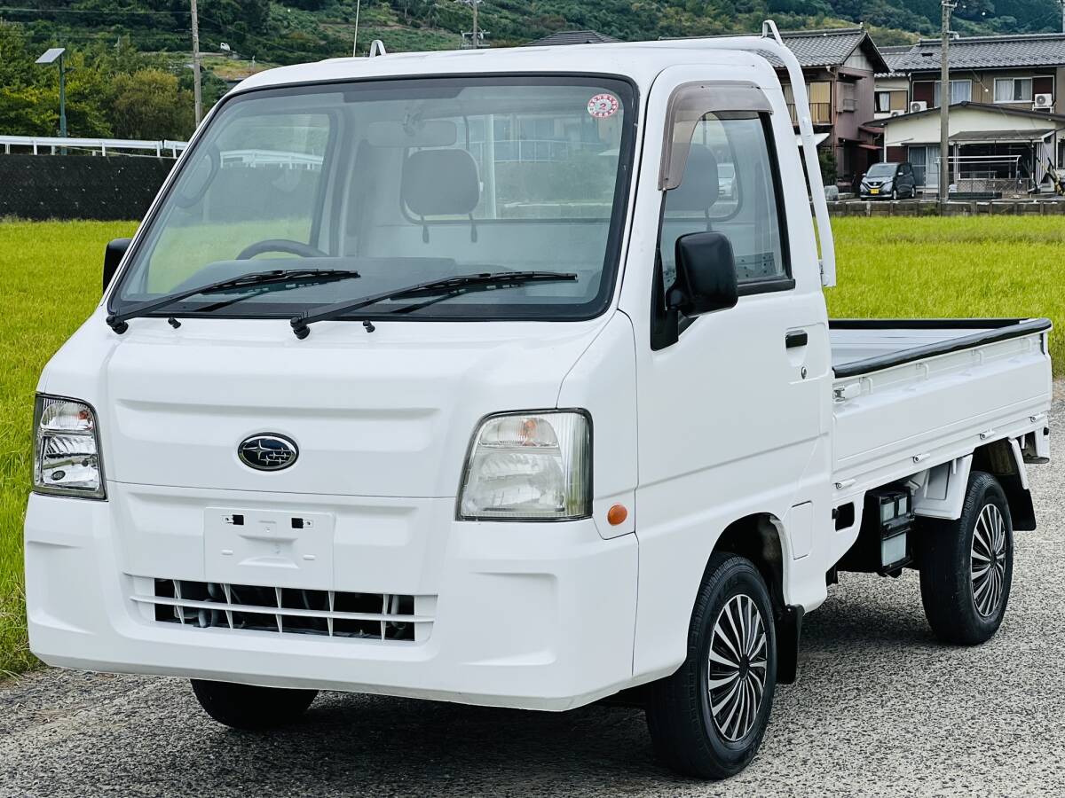 Yahoo!オークション - H23年EBD-TT2 サンバートラック4WDオートマチッ...