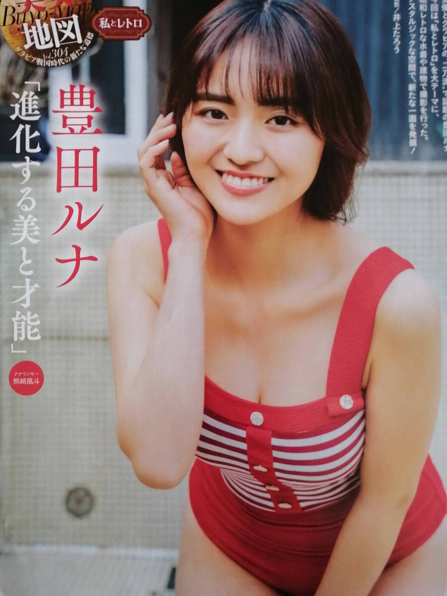 Yahoo!オークション - 豊田ルナ 切り抜き8P 水着 グラビア