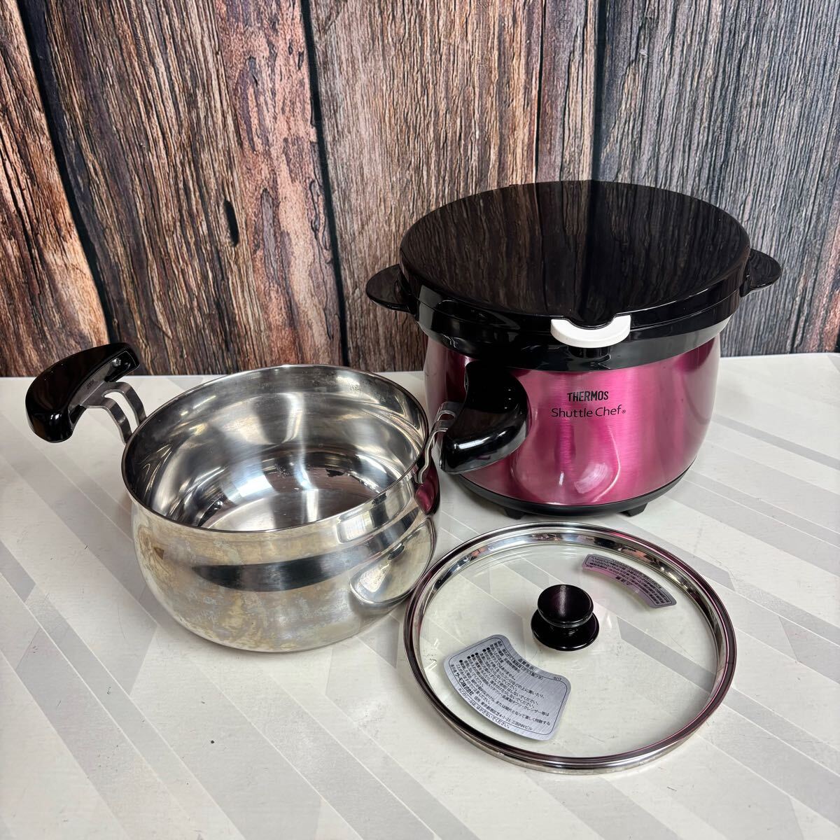 Yahoo!オークション - 真空保温調理器シャトルシェフ/KBJ-3001 2.8L