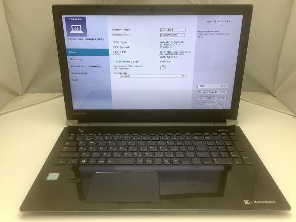Yahoo!オークション - ジャンク TOSHIBA T75/EBS Core i7 7500U 2.7G 8...