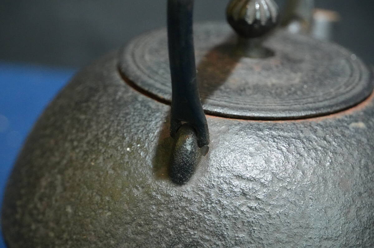 Yahoo!オークション - T942 南部鉄器 鉄瓶 平成丸馬肌