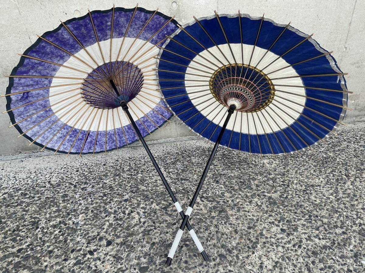 Yahoo!オークション - M144 番傘まとめて 和傘 紙傘 蛇の目傘 長舞傘 ...