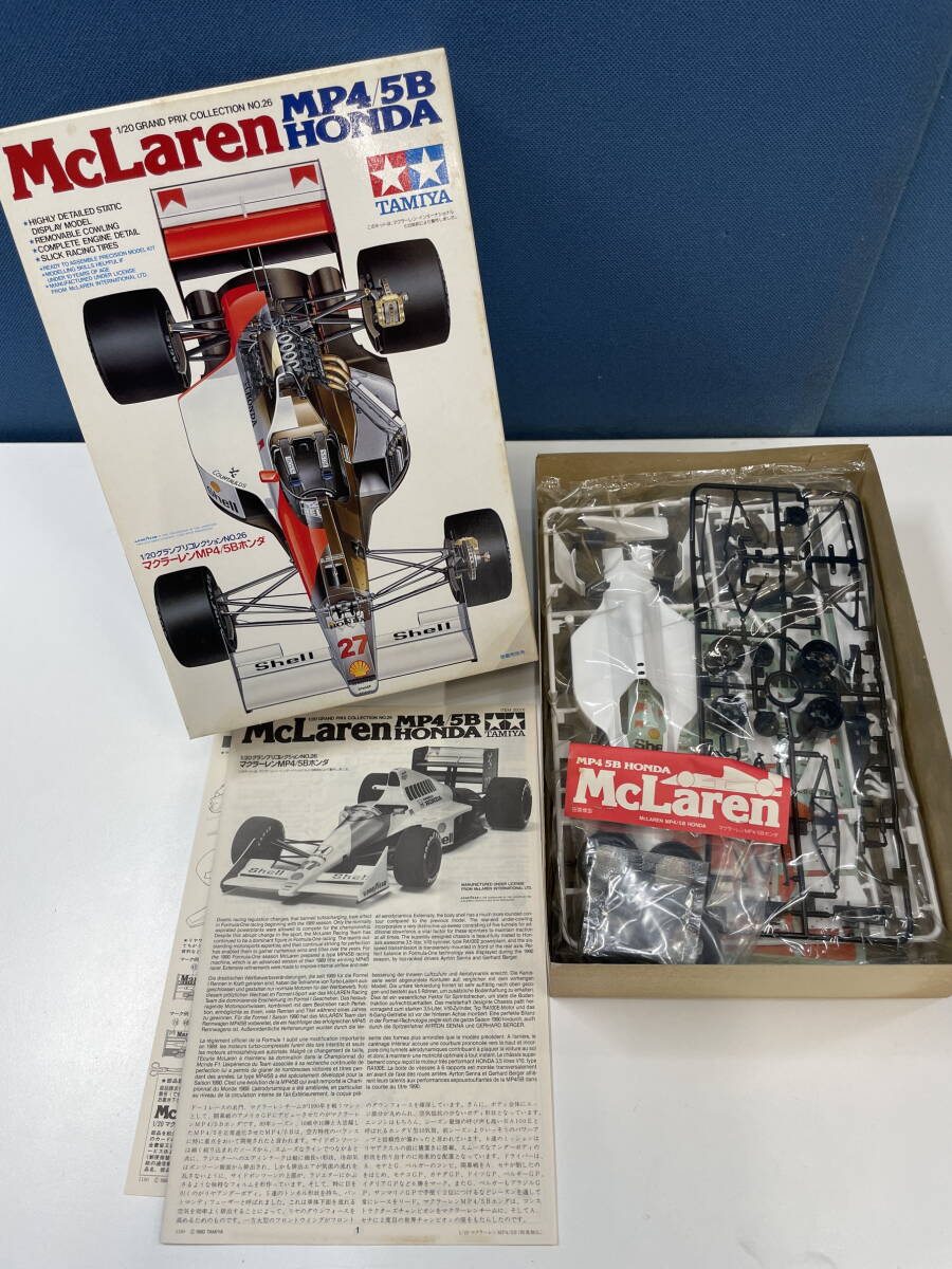 Yahoo!オークション - M265【未組立】TAMIYA タミヤ 1/20 マクラーレ...