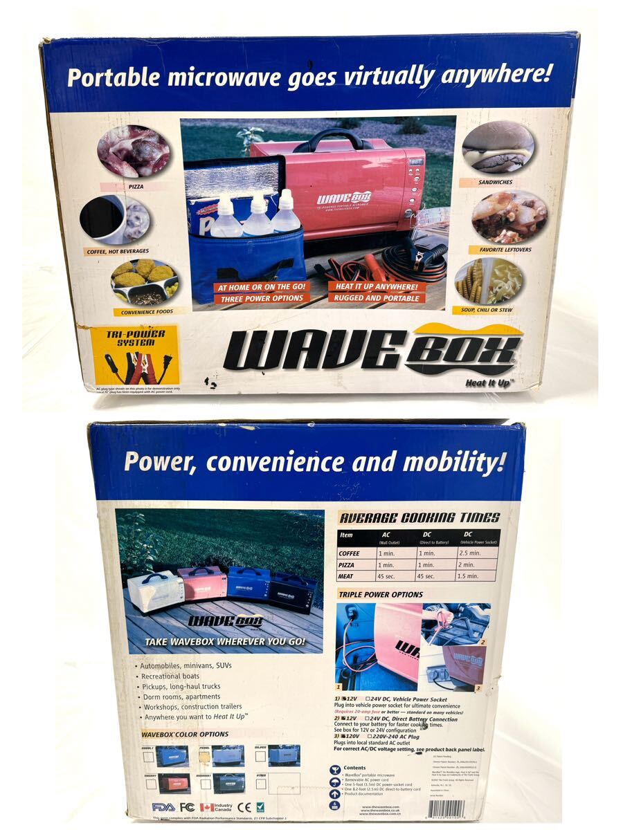 Yahoo!オークション - WAVEBOXポータブルレンジWBP-TP-660 電子レンジ...