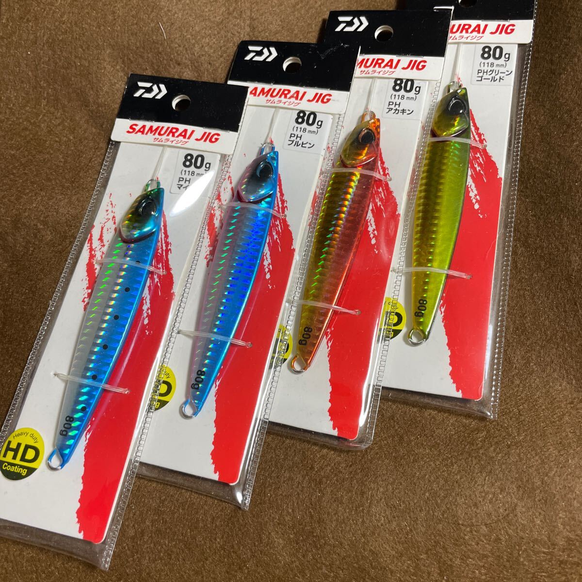 Yahoo!オークション - サムライジグ 80g PHマイワシ など4色