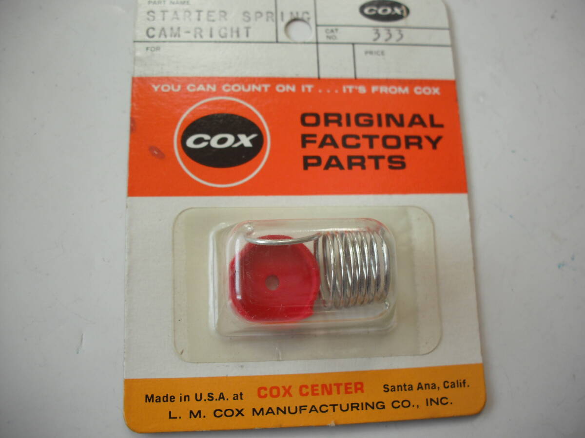 Yahoo!オークション - COX 049用スプリングスターター