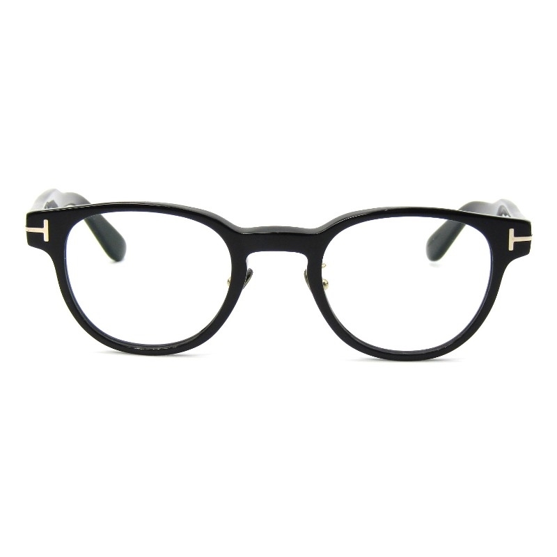 日本代購代標第一品牌【樂淘letao】－TOM FORD トムフォード メガネフレーム TF961-D ボストン 日本企画 イタリア製 01E ブラック/ゴールド 50018274