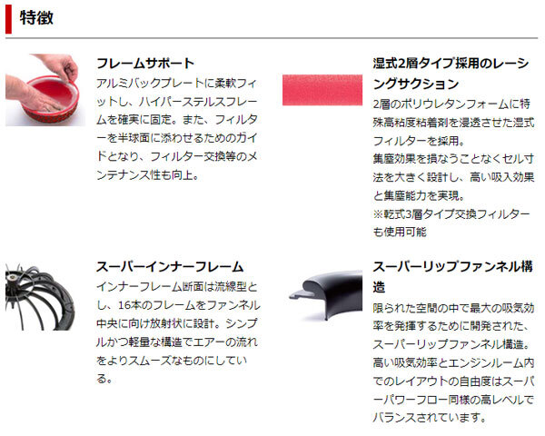 Yahoo!オークション - HKS エアクリーナーキット レーシングサクション...