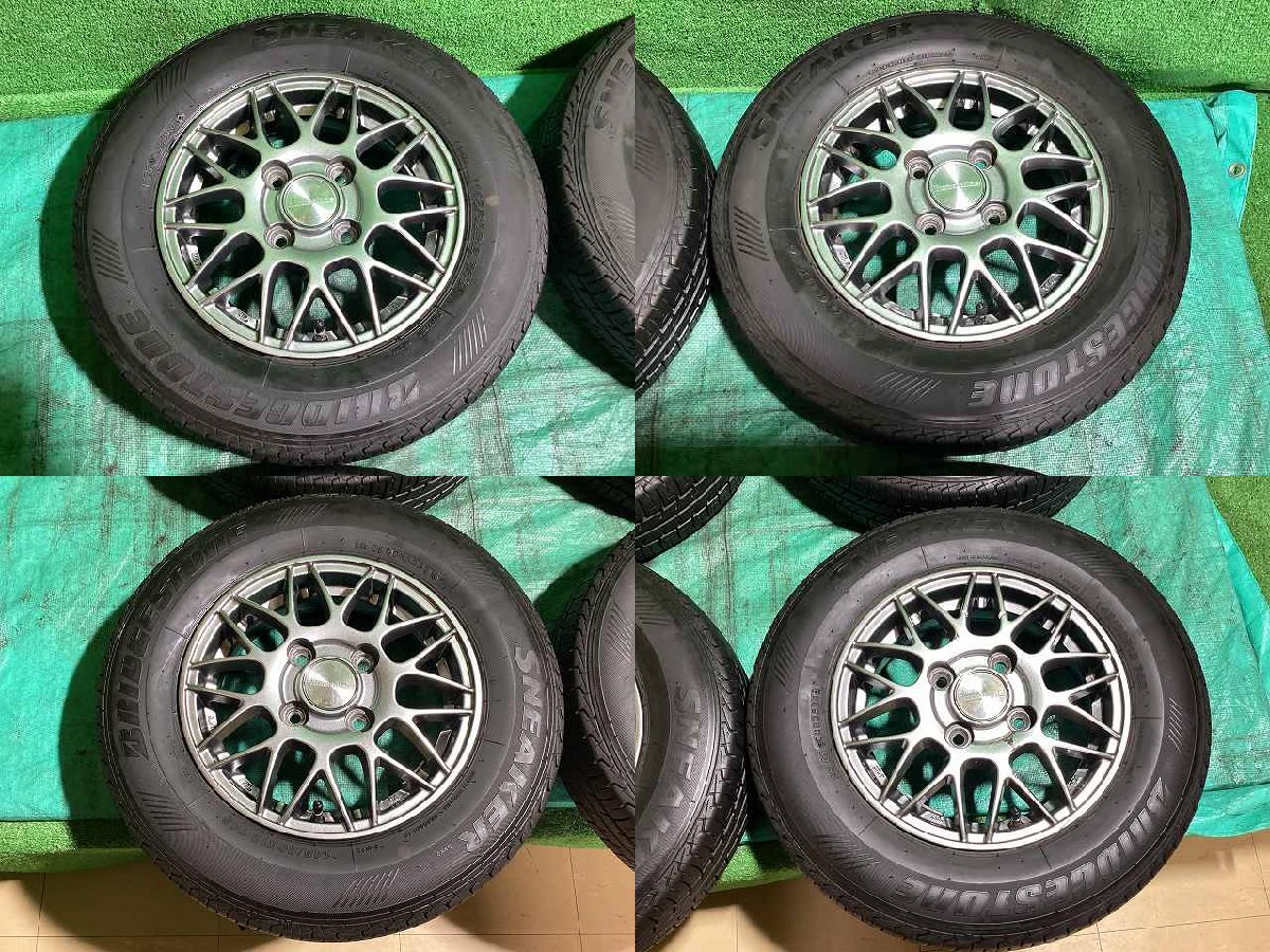 Yahoo!オークション - HUMANLINE 12x4.0JJ +42 4H PCD100 BS ブリヂス...