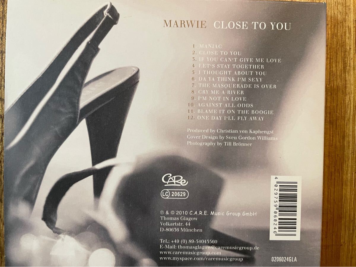 Yahoo!オークション - CD MARWIE / CLOSE TO YOU