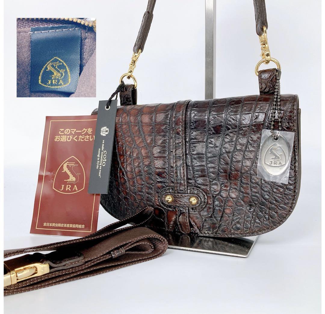 Yahoo!オークション - 超美品 COTO コト クロコダイル マットクロコ シ...