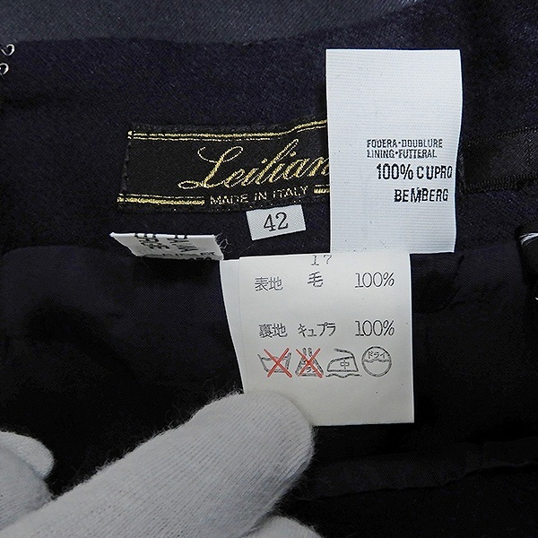 Yahoo!オークション - #wnc SALE レリアン Leilian スカート ひざ丈 イ...