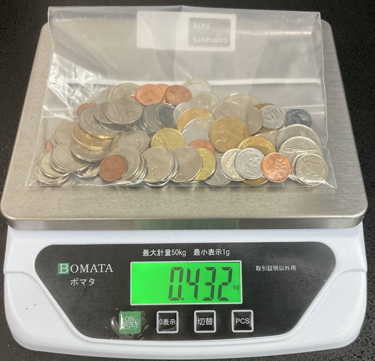 Yahoo!オークション - 外国コイン まとめ 430g ヴィンテージ マレーシ...