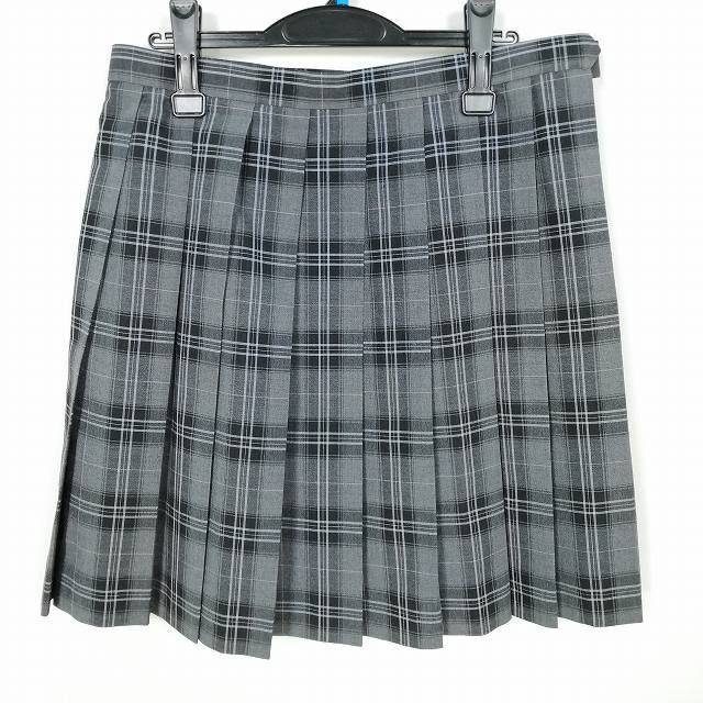 Yahoo!オークション - 1円 スクールスカート 大きいサイズ 夏物 w78-丈...