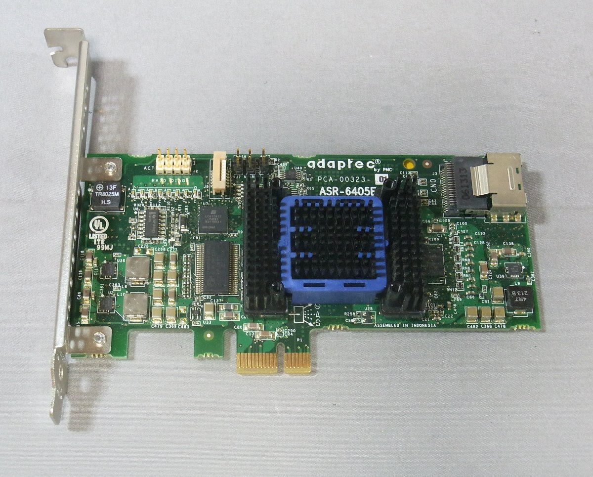 Yahoo!オークション - B41538 O-06122 Adaptec ASR-6405E RAIDカード ...