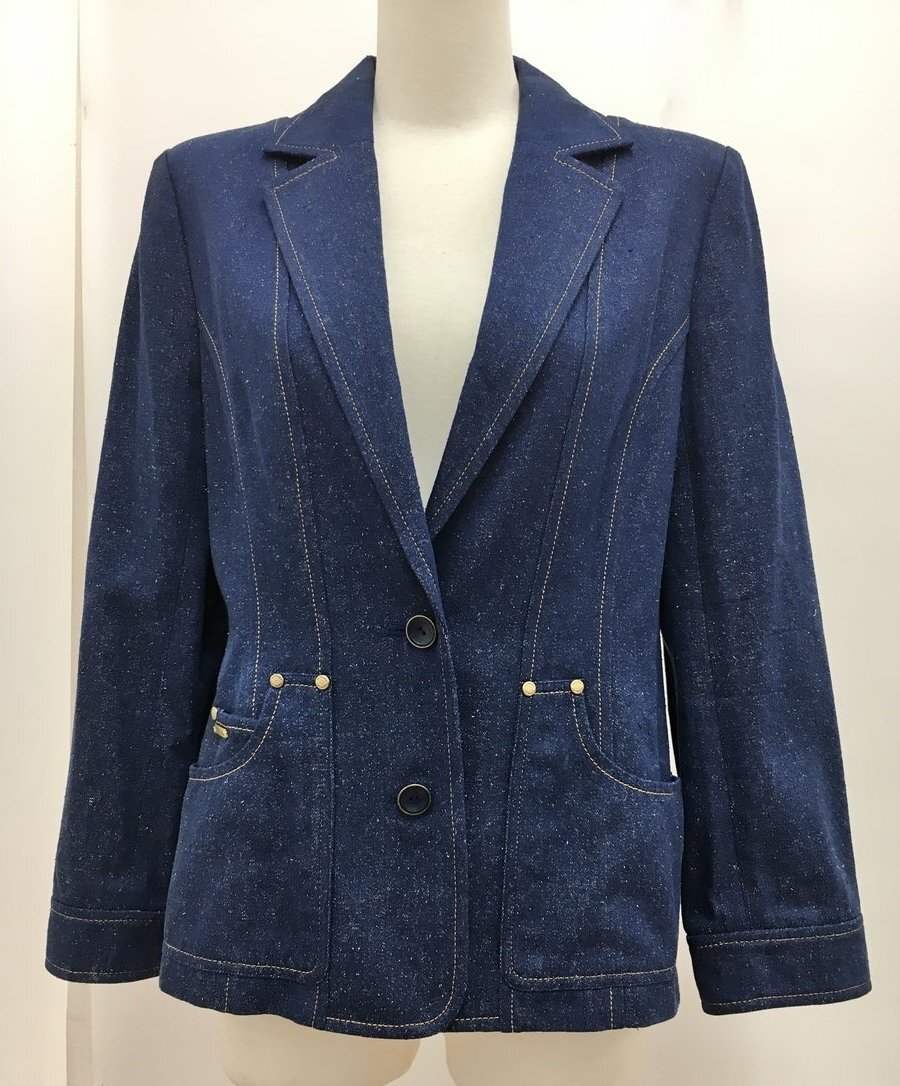 Yahoo!オークション - レオナール LEONARD シルクジャケット テーラー...