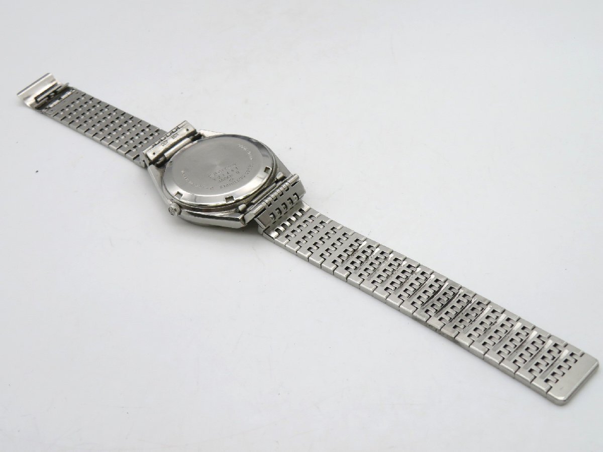 Yahoo!オークション - \1 ジャンク セイコー 4826-9000 ブラック ソー...