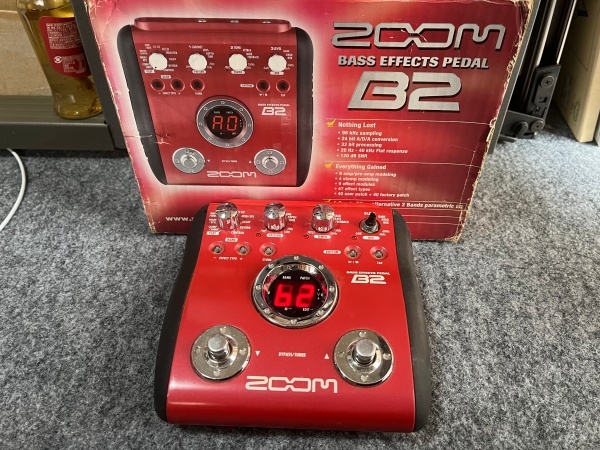 Yahoo!オークション - ZOOM B2 ベース用マルチエフェクター