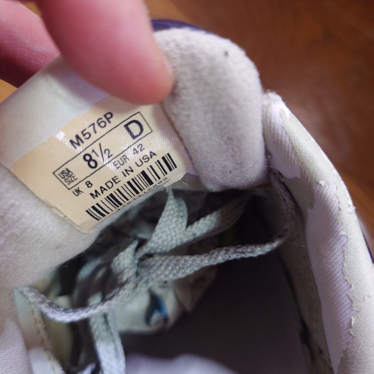 Yahoo!オークション - 【used】ニューバランス/NEW BALANCE M576P ガラ...