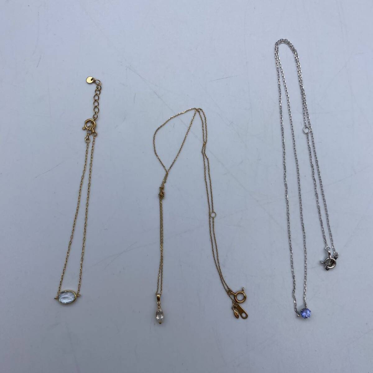 あ1円〜 k10 アクセサリー ネックレス ブレスレット 3点 おまとめ WG 総重量約2.6g(ネックレス、ペンダント)｜売買されたオークション情報、yahooの商品情報をアーカイブ公開 ...