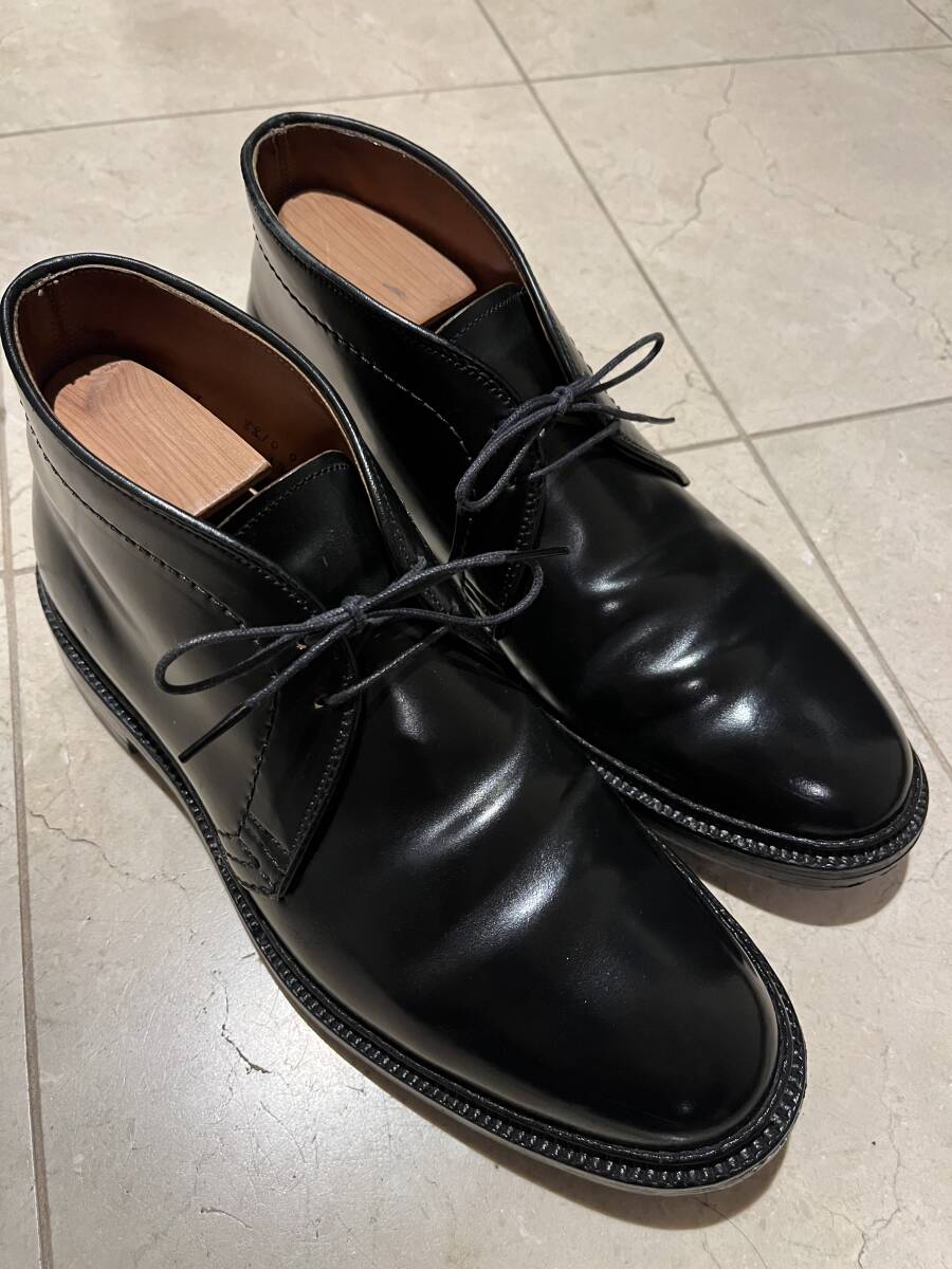 Yahoo!オークション - オールデン チャッカブーツ コードバン 7E