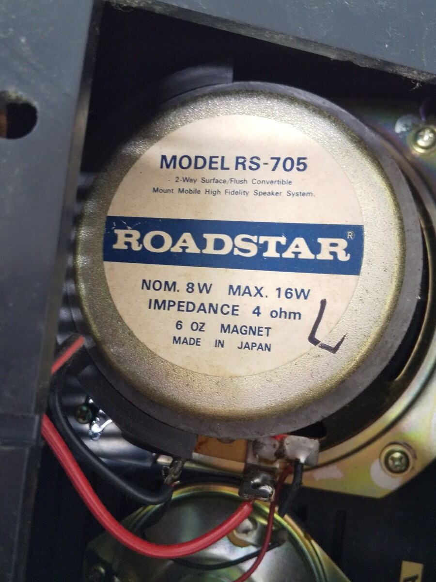 Yahoo!オークション - 10244 RS-705 スピーカー ROADSTAR
